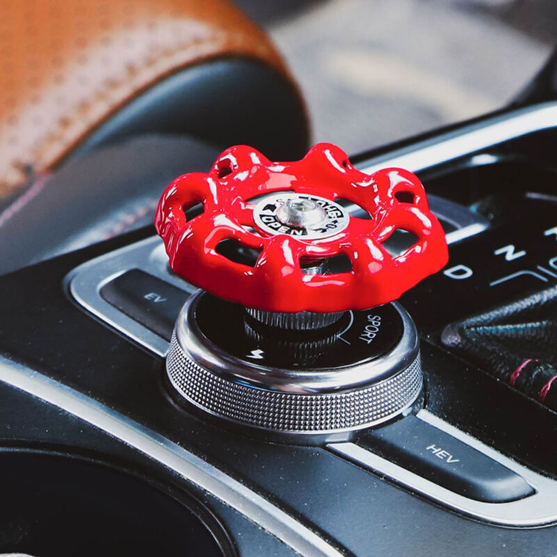 Car Accessories Engine Start Ignition Stop Button Protective Cover Red ...