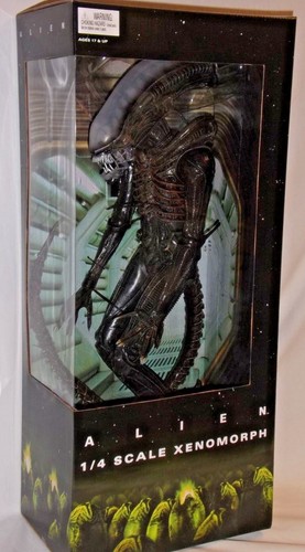NECA 1/4 Scale 1979 ALIEN XENOMORPH Big Chap LARGE LIPS variant Action ...