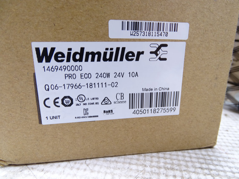 WEIDMULLER 1469490000 POWER SUPPLY | eBay