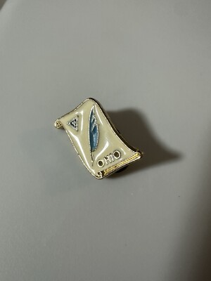 Vintage Ohio Lapel Pin Quill And Scroll | eBay