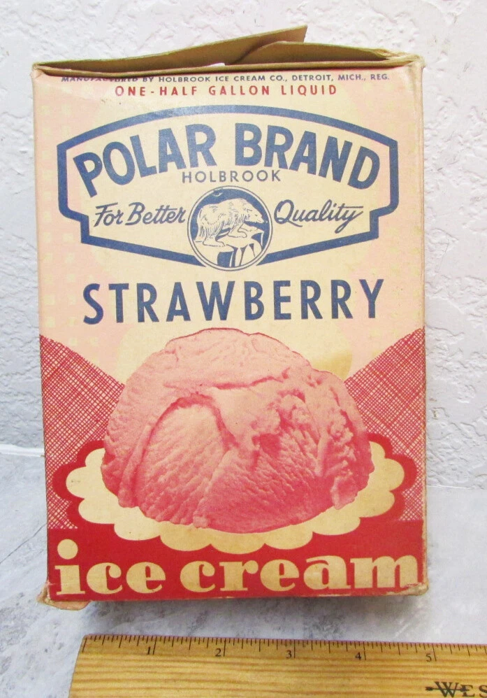 Strawberry Ice Cream Box