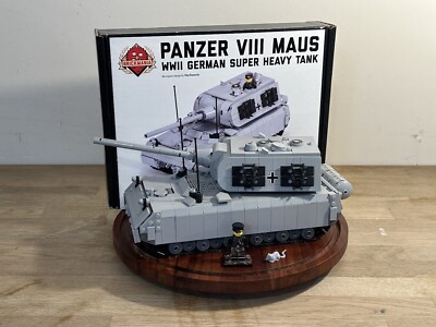Brickmania Panzer VIII MAUS WWII German Super Heavy Tank | eBay