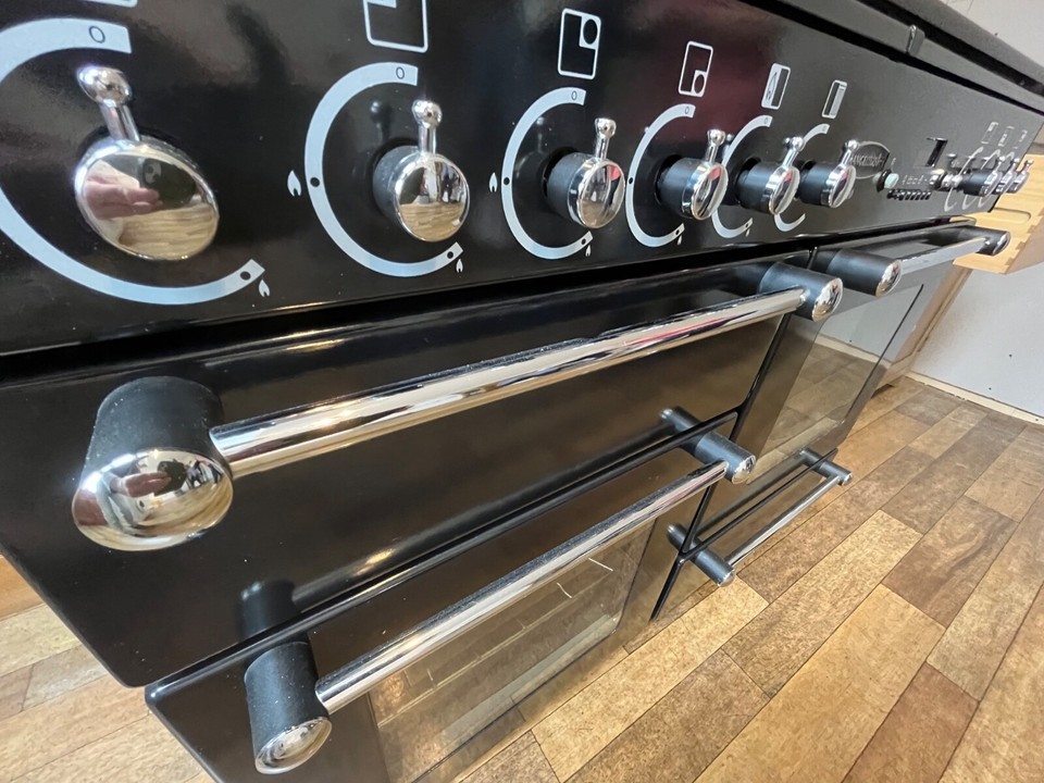 Rangemaster FSD PH Range Cooker - 110cm, Black/Chrome (Serial No 7375 ...