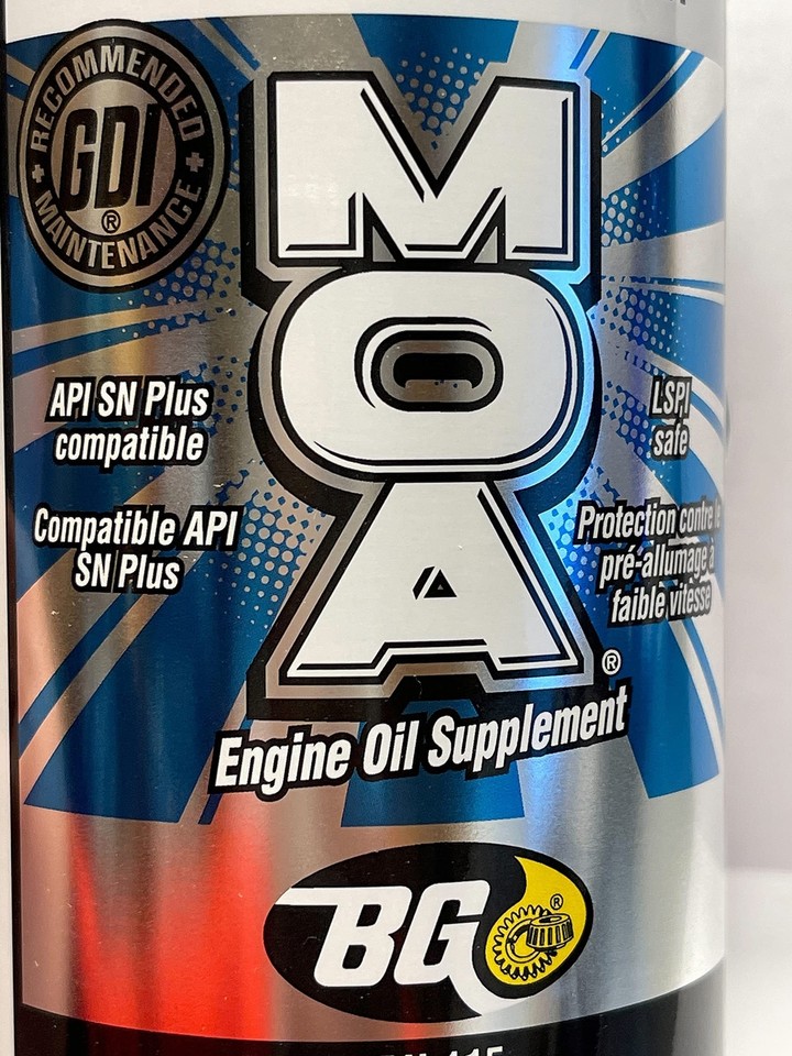 BG Advanced Formula MOA Synthetic Oil Additive for Engine Protection 10 000 M... | eBay