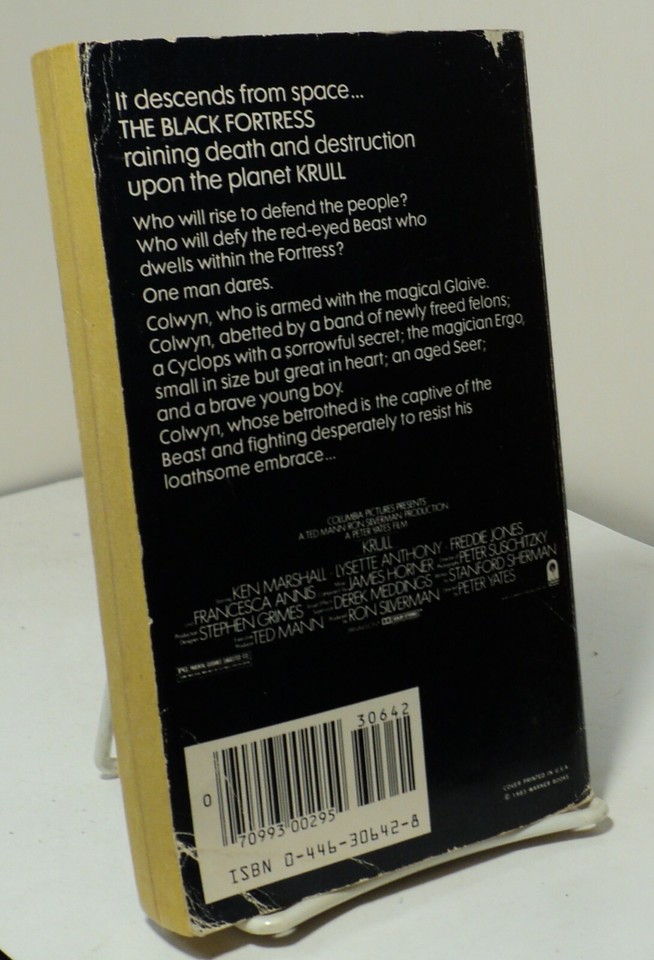 Krull by Alan Dean Foster - Warner 30642-8 - 1983 | eBay