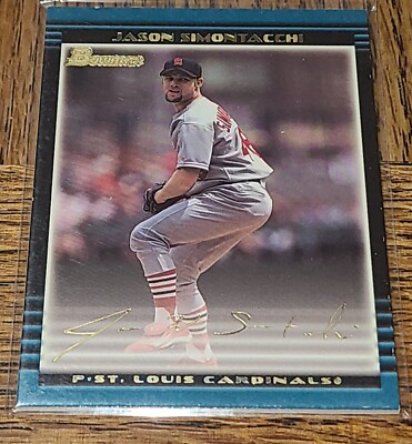 CARDINALS JASON SIMONTACCHI 2002 BOWMAN DRAFT PICKS GOLD #BDP117 | eBay