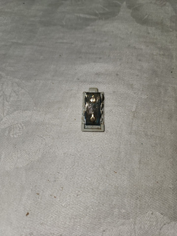 Vintage 1986 Captain Power Jet XT-7 Battery Cover #2 Mattel Space Ship ...