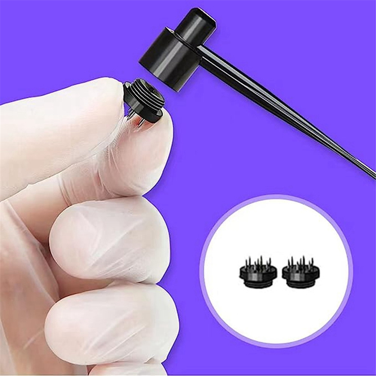 2X(7 Star Needle & Dermal Hammer, Needle,Seven Star3708 | eBay