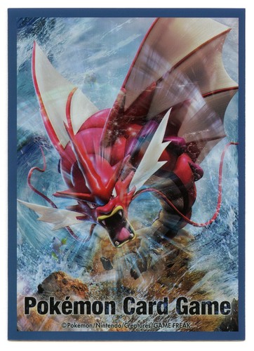 Rare 2015 Shiny Red Gyarados Individual Card Sleeve Pokemon Center ...