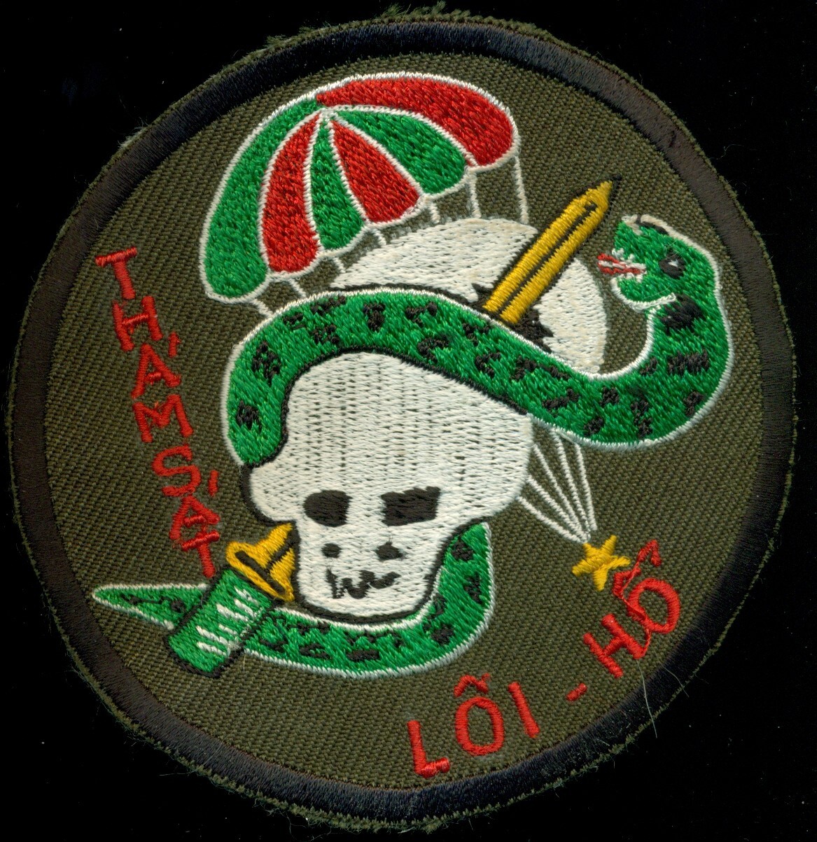 ARVN Special Forces Tham Sat Loi Ho Recon Team Thunder Tiger Vietnam ...