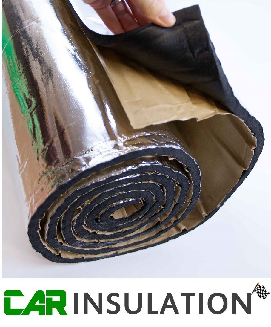 Van Thermal Foil Faced Insulation 10mm Closed Cell Foam Roll Car Boat ...