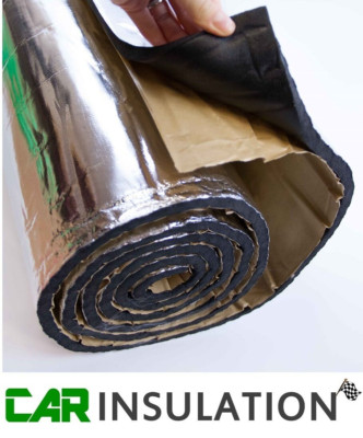 Van Thermal Foil Faced Insulation 10mm Closed Cell Foam Roll Car Boat ...