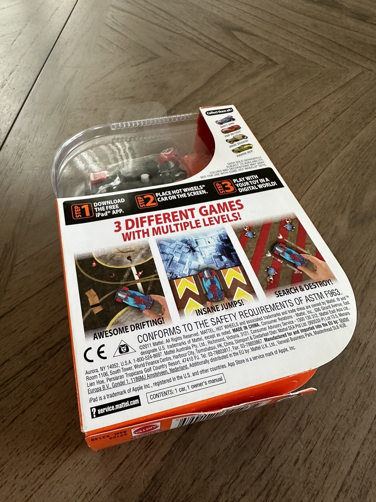 Hot Wheels Drift King Car Apptivity Game 2011 Mattel New | eBay