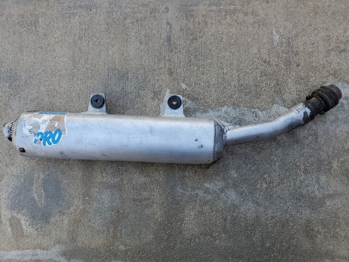 93 Kawasaki KX125 KX 125 Exhaust Muffler J&R Answer Pro Spark Arrester ...