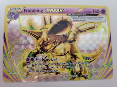Pokémon TCG Nidoking BREAK XY Evolutions 46/108 | eBay