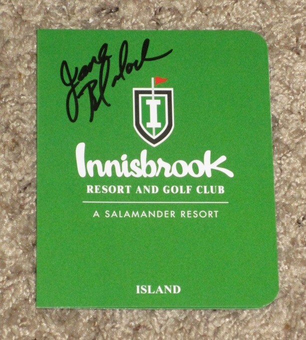 JANE BLALOCK Signed INNISBROOK Scorecard-LPGA/THE LEGENDS | eBay