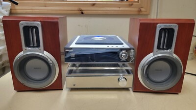 Philips MCD702 Micro Theatre DVD/Tuner/Power Amplifier with Speakers | eBay