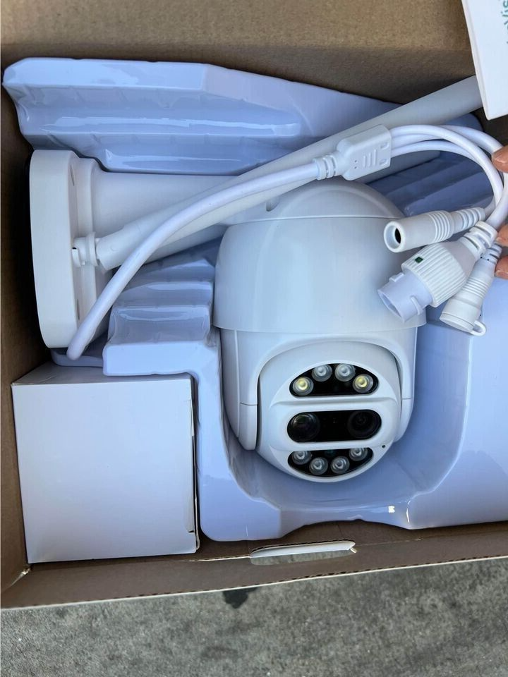 HeimVision Protect D1 Smart Wifi Camera Dual Lens outdoor ptz security ...