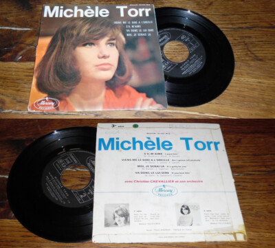 MICHELE TORR - Viens Me Le Dire A L'Oreille French EP 3eme Serie ...