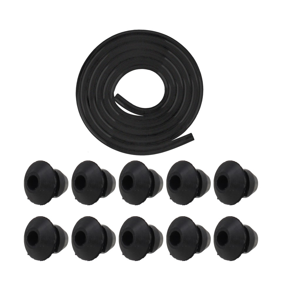 10X Fuel Tank Bushing Grommet+1x Fuel Line For Husqvarna 580457501 ...