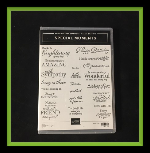 Stampin' Up! SPECIAL MOMENTS Stamp Set - sentiments you need! #393 | eBay