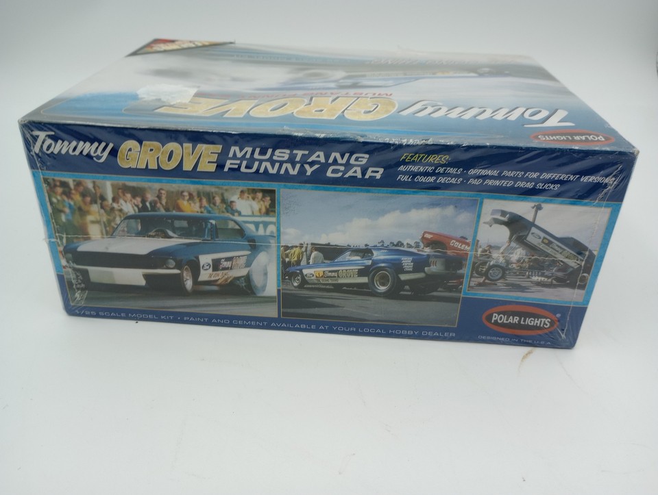 Tommy Grove Mustang Funny Car Model Kit Polar Lights 1/25 NHRA Legends ...