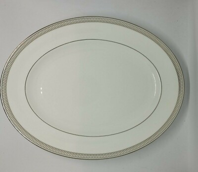 Monique Lhuillier Waterford Opulence Oval / Meat Platter Plate 35 x ...
