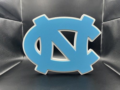 North Carolina Tar Heels Logo Sign Display | 3D Wall Desk Shelf Art | eBay