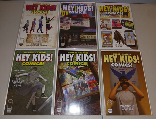 Hey Kids! Comics! Vol. 3 #1-6 (Full Series) Howard Chaykin, Schlock of ...