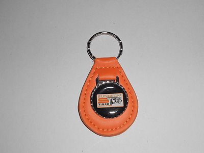 1960's SUNBEAM TIGER VINTAGE LOGO LEATHER KEYCHAIN KEYRING NEW PUMPKIN ...