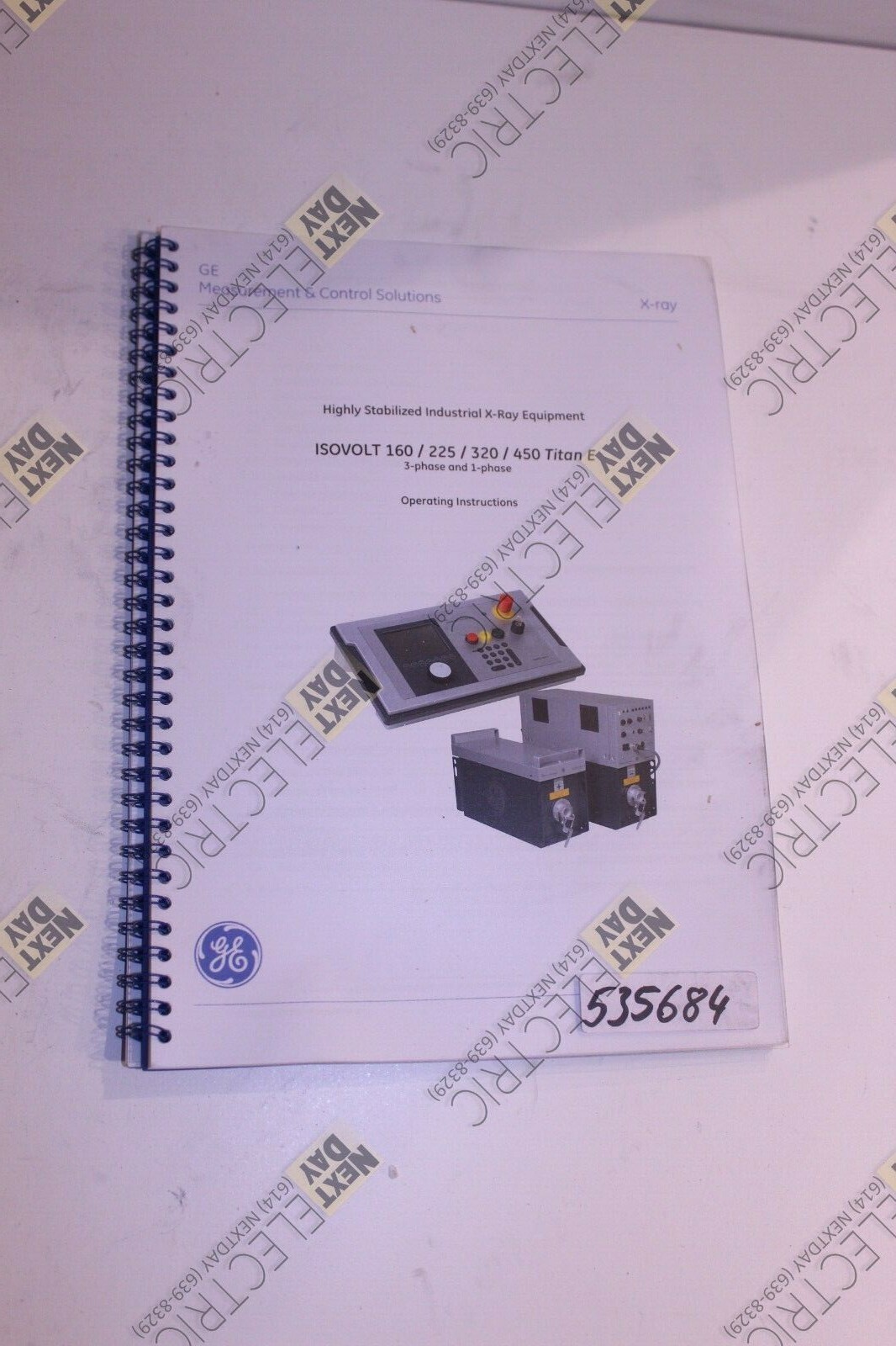GE X Ray Sensing and Inspection ISOVOLT Titan E 6654151 Keypad ...