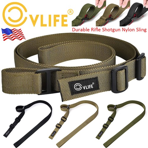 CVLIFE 2 Point Rifle Sling Adjust Tactical Sling Fast-Loop 1.25 ...