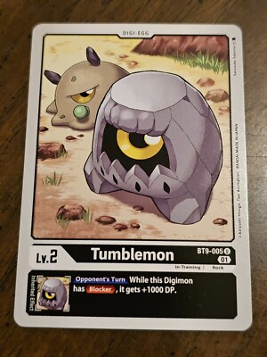 Tumblemon BT9-005 U Digimon CCG | eBay