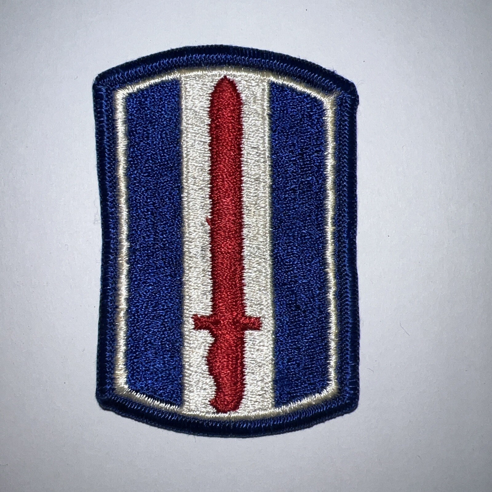 U.S. ARMY / 193RD INFANTRY BRIGADE DRESS UNIT PATCH (Sew-On) Merrowed ...