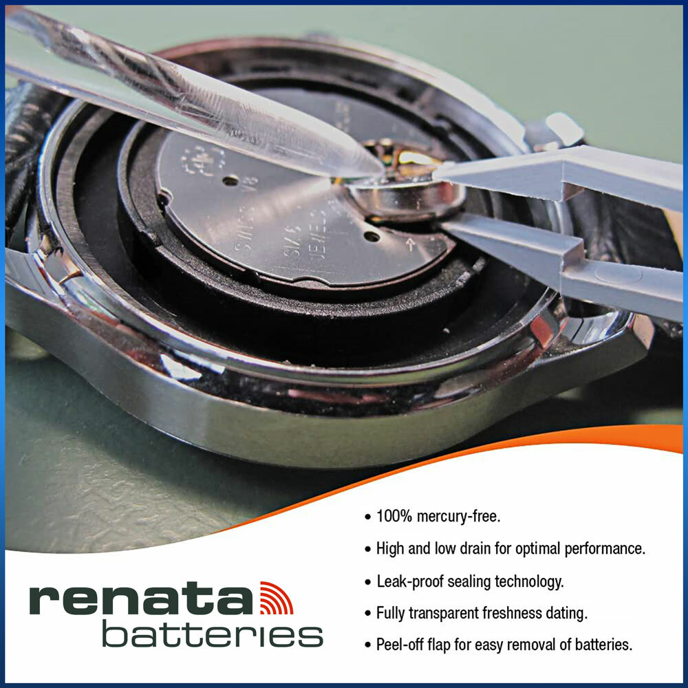 RENATA WATCH BATTERIES ⭐BUY 2 GET 1 FREE⭐ 377 371 364 CR 2032 2025 ALL ...
