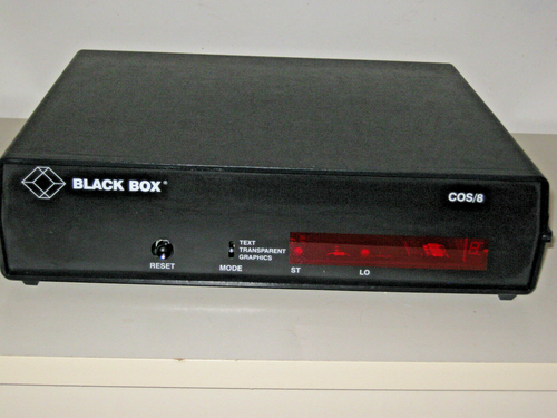 BLACK BOX SW854A-R2 Code Operated Switch—8-Port (COS-8P) | eBay