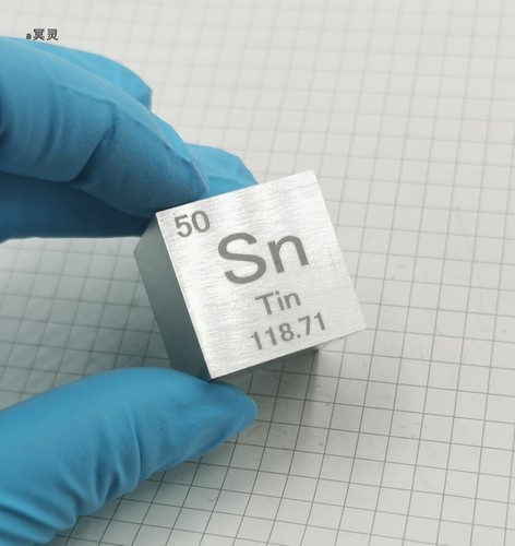 1pcs 25.4mm 99.95% Tin Metal Cube 1in Sn Pure For Element Collection ...