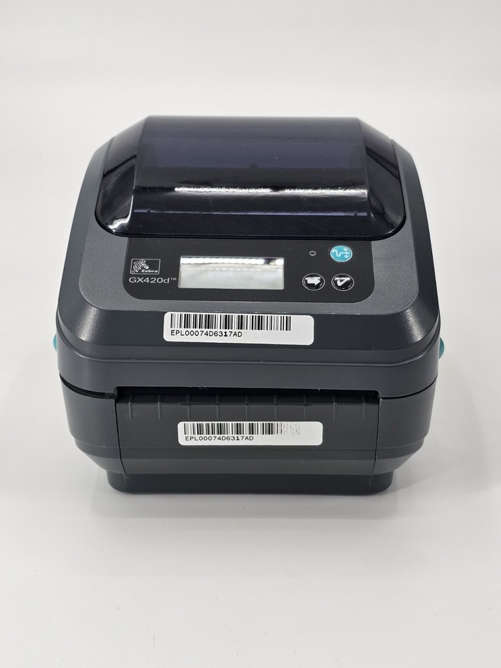 Zebra GX420d Thermal Label Printer USB/Serial/Ethernet/UNIT ONLY | eBay