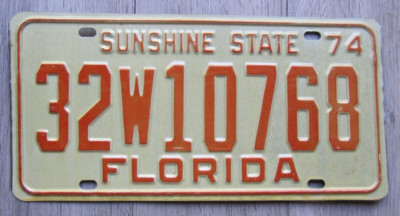 1974 Florida License Plate Indian River County Tag | eBay