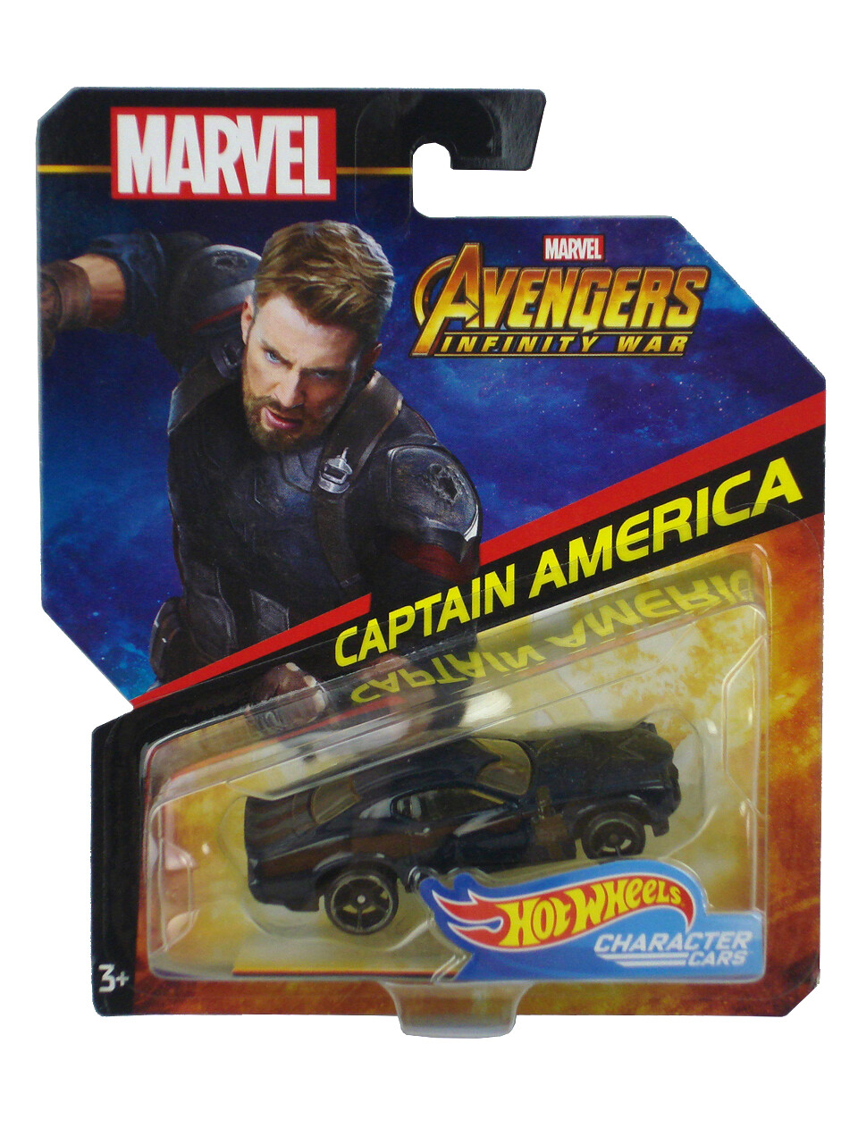 Hot Wheels Captain America Infinity War 1/64 Scale Character Car Marvel ...