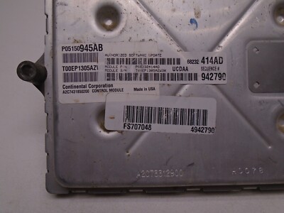 '15 Dodge Ram 1500 ECU ECM computer 5.7 liter HEMI V8 P05150945AB | eBay