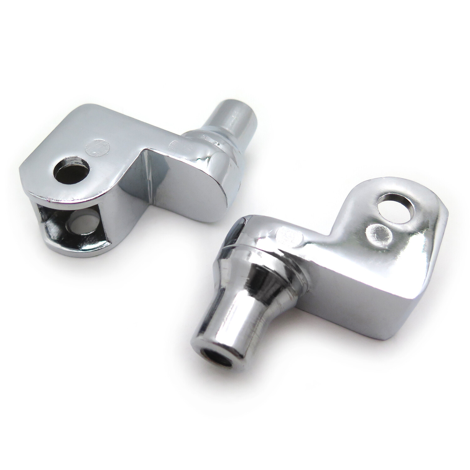 Chrome Foot Pegs Connection Fittings for Honda GoldWing GL1500 ACE 1100 ...