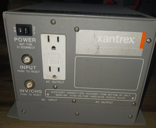 Xantrex FP-1000-12-HDT Inverter/Charger For Ambulance, RV, Solar, 50A ...