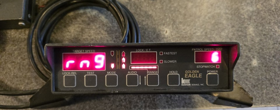 Kustom Signals Golden Eagle Radar system Tested Motorcycle mounts bmw ...