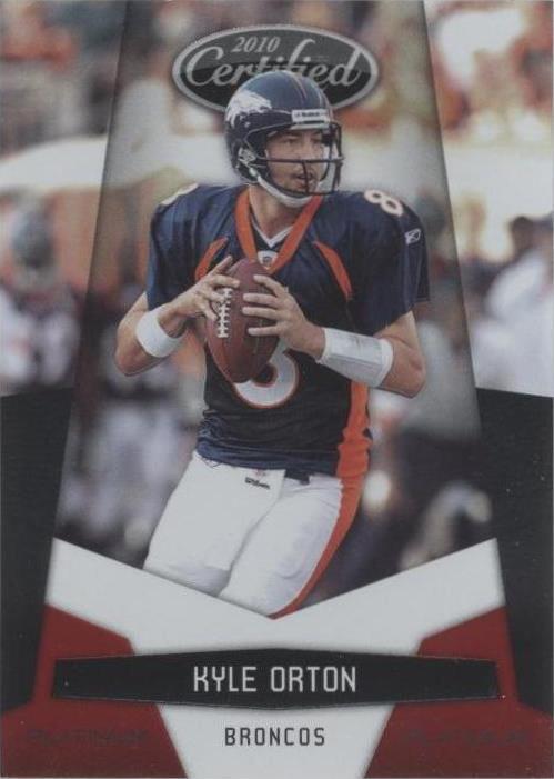 2010 Certified - Kyle Orton #46 Platinum Red /999 for sale online | eBay