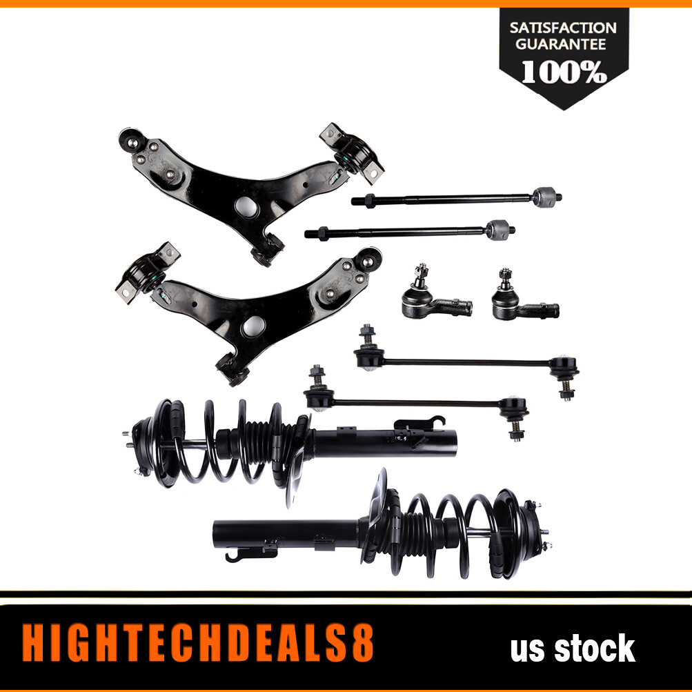 Front Shocks Struts Spring Assembly Suspension Kit for Ford Focus 2.0L ...