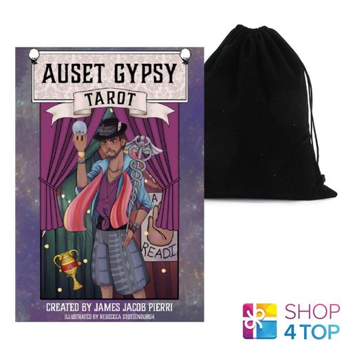 AUSET GYPSY TAROT CARDS DECK SCHIFFER PUBLISHING JAMES JACOB PIERRI ...