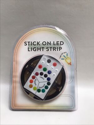 Vivitar Stick On LED Light Strip Multi Colored 78in per pack | eBay