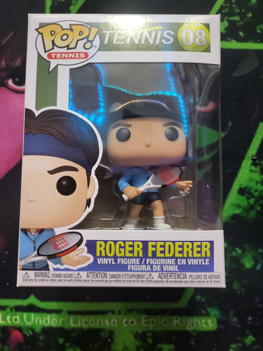 FUNKO POP~TENNIS LEGENDS~#08~ROGER FEDERER~VAULTED~VERY RARE~ | eBay