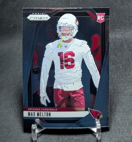 Max Melton Rookie RC 2024 Panini Prizm Football Card #376 Arizona ...